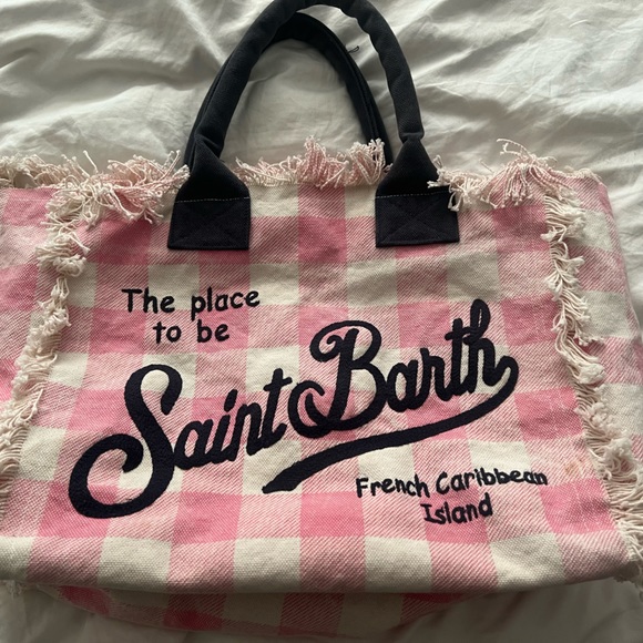MC2 Saint Barth | Bags | Mc2 Saint Barth Embroideredlogo Beach Bag ...